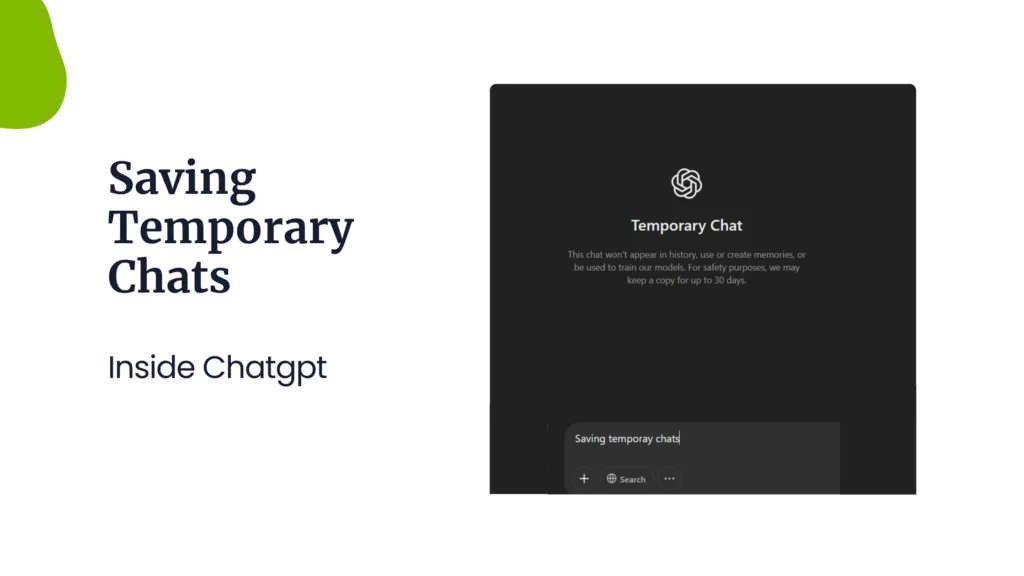 How To Save Temporary Chats In ChatGPT (A Complete Guide)